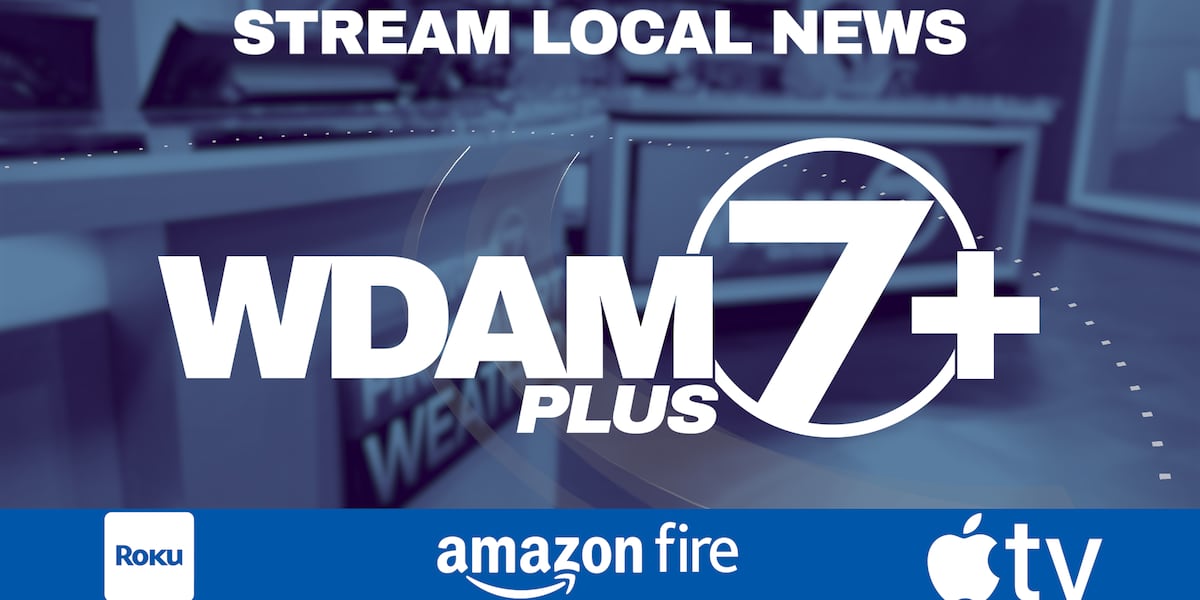 Download the WDAM 7+ app for Roku, FireTV & Apple TV Download the WDAM 7+ app for Roku, FireTV & Apple TV