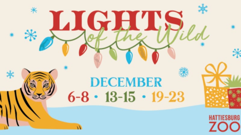 Hattiesburg Zoo’s ‘Lights of the Wild’ returning for 7th year Hattiesburg Zoo’s ‘Lights of the Wild’ returning for 7th year