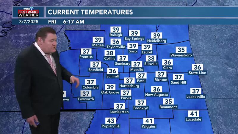 WDAM 7 First Alert Weather - 2/12 WDAM 7 First Alert Weather - 2/12